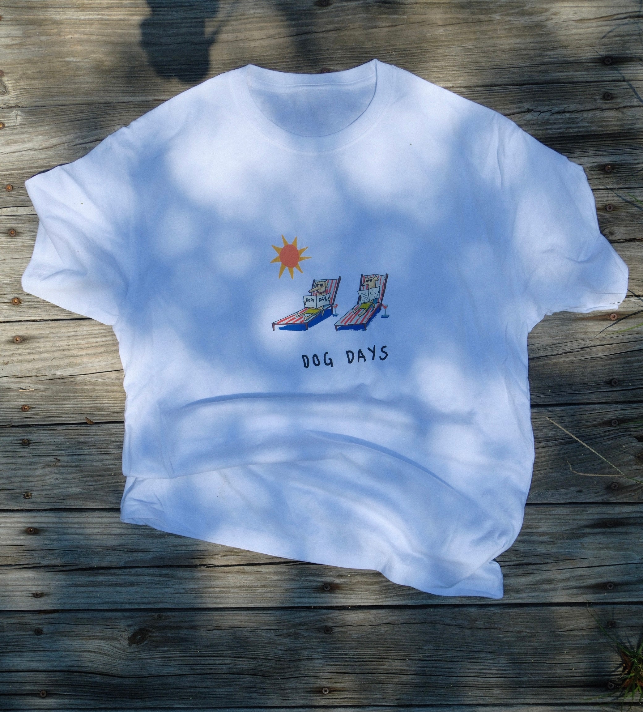 Dog Days Tee – Ghost Cowboy